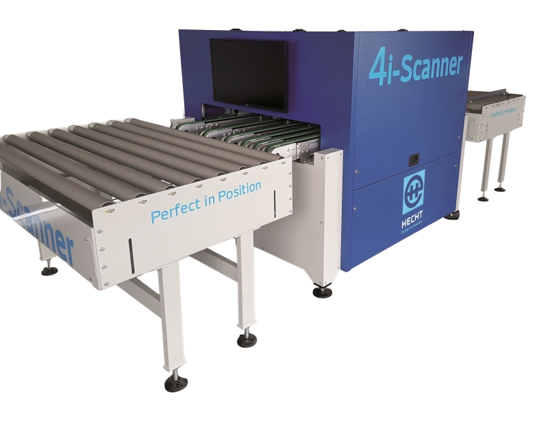 Messanlage für Möbelteile: 4i-Inline-Scanner - Hecht AG